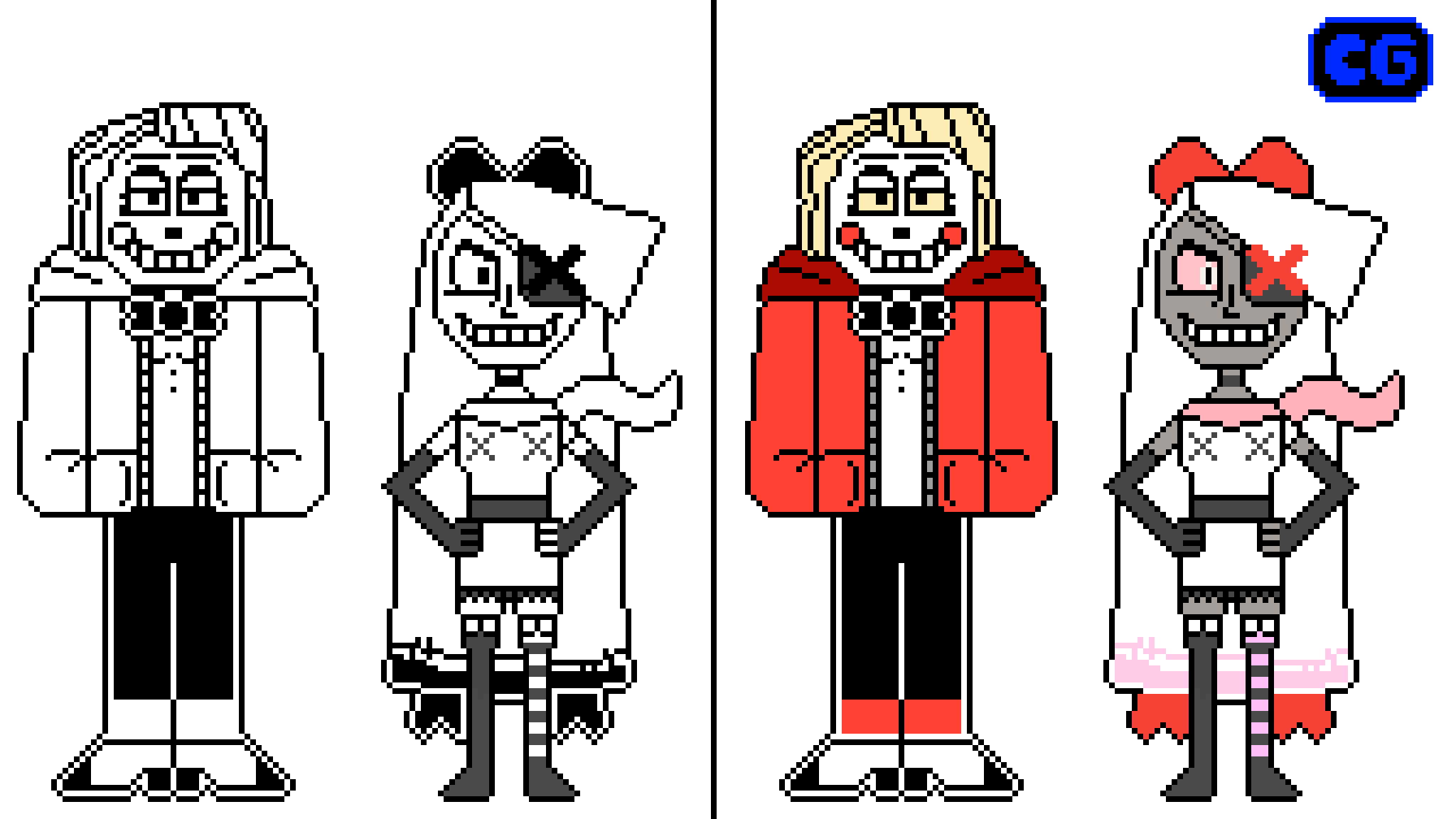 Pixilart - HazSwap sprites and bases by SpongeChris