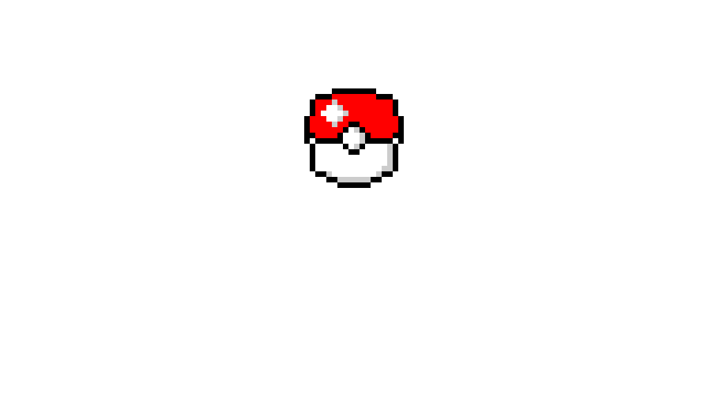 Editing pokeball - Free online pixel art drawing tool - Pixilart