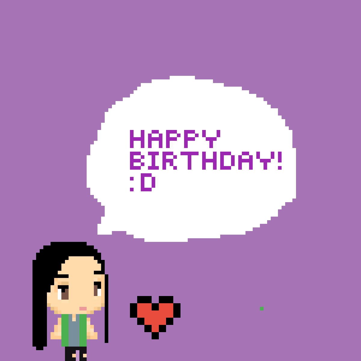 Pixilart - Happy Birthday by SashaSung1027