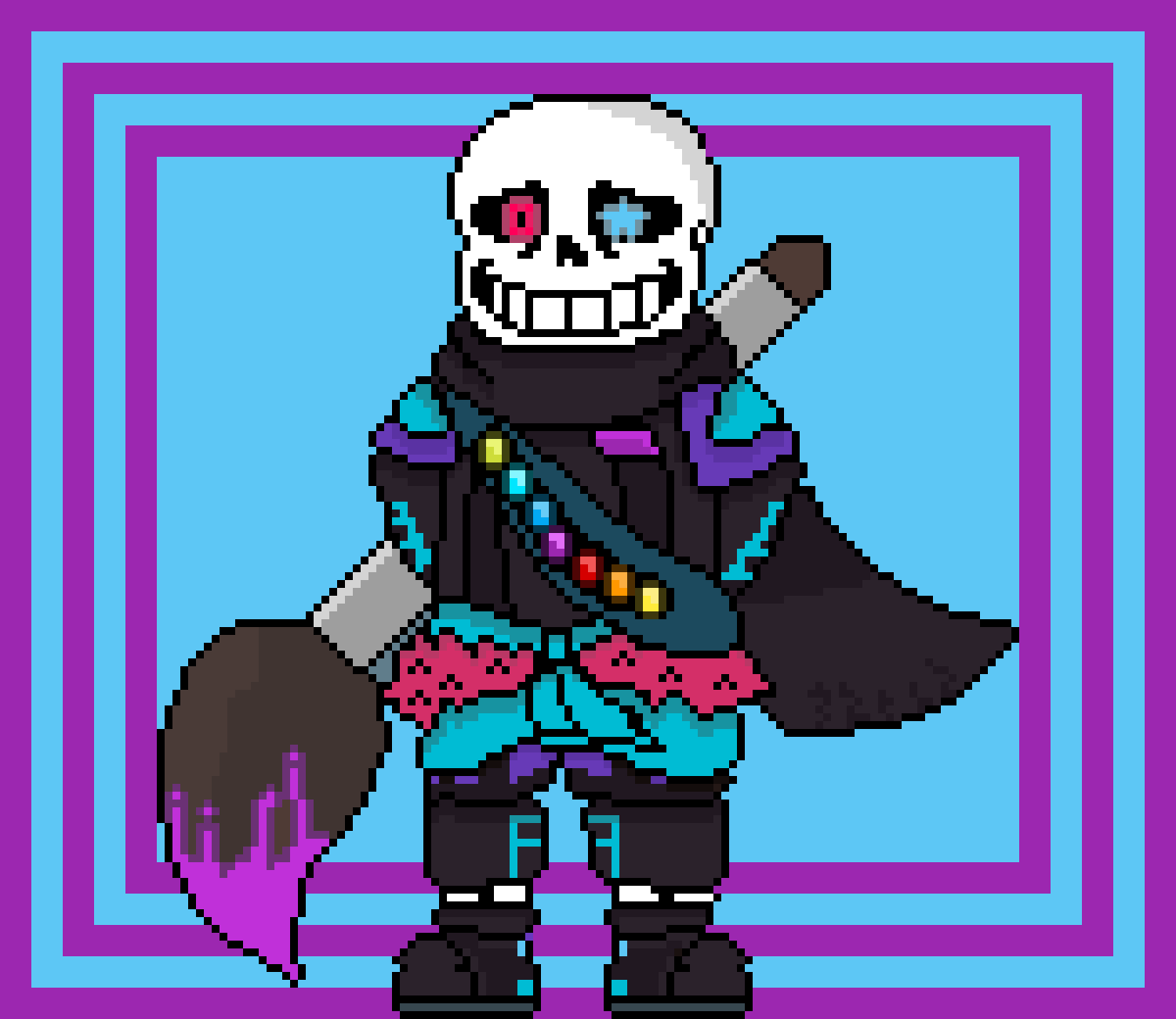 Pixilart - Girl Inks Sans Updated by PokDreemur