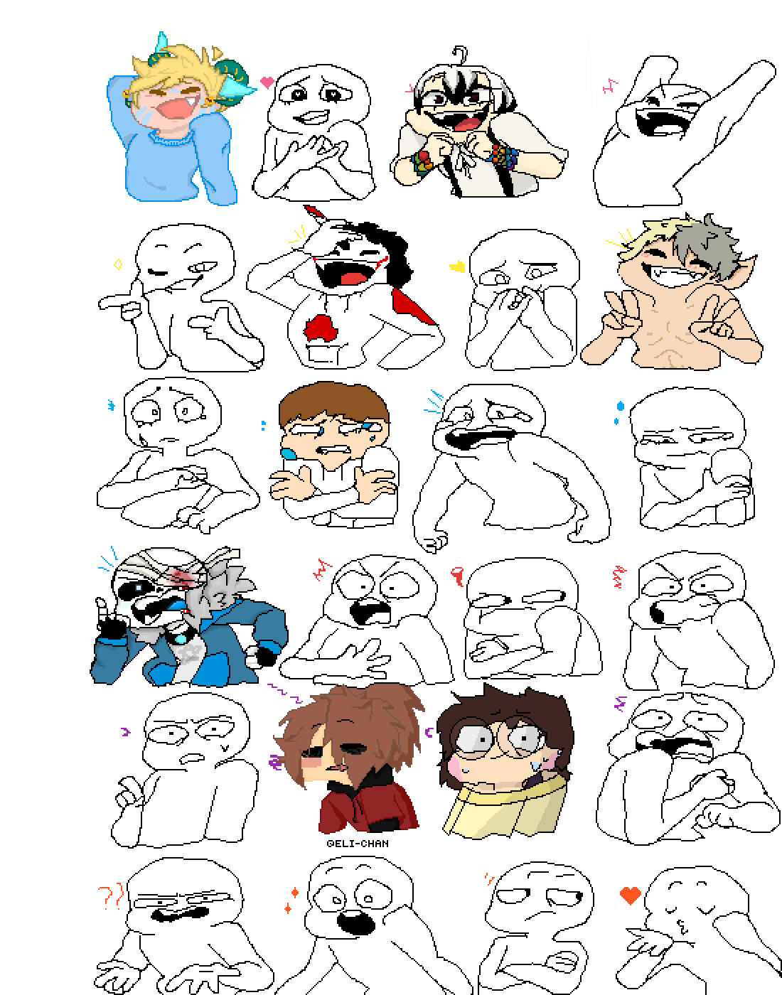 Editing angry Pluto - Free online pixel art drawing tool - Pixilart