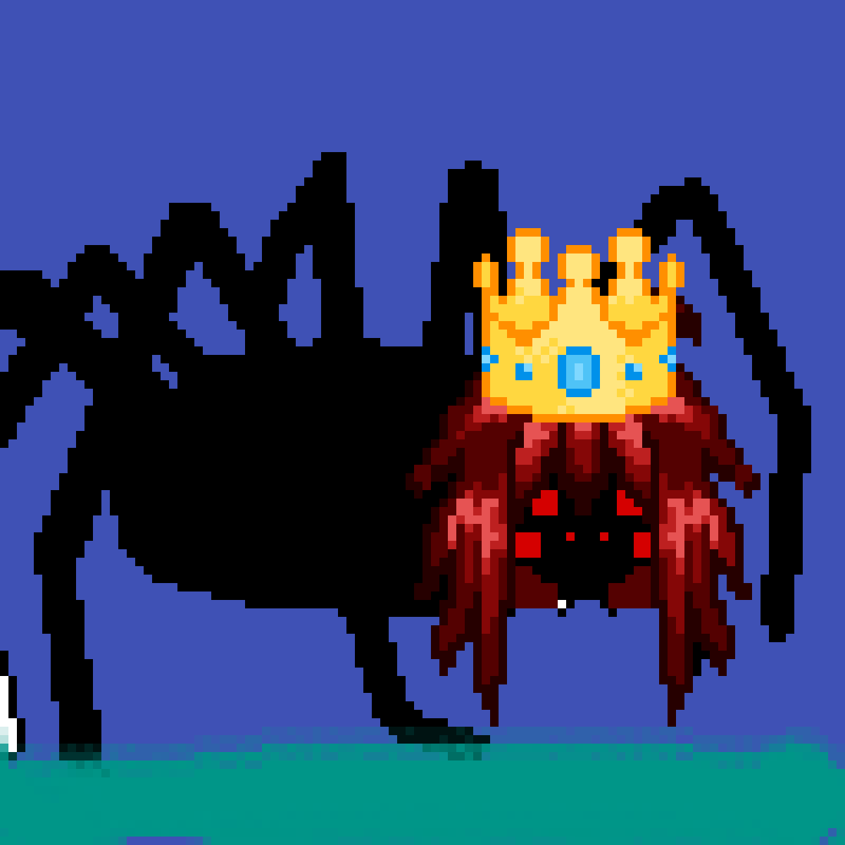 Pixilart - queen Spider by locatealover