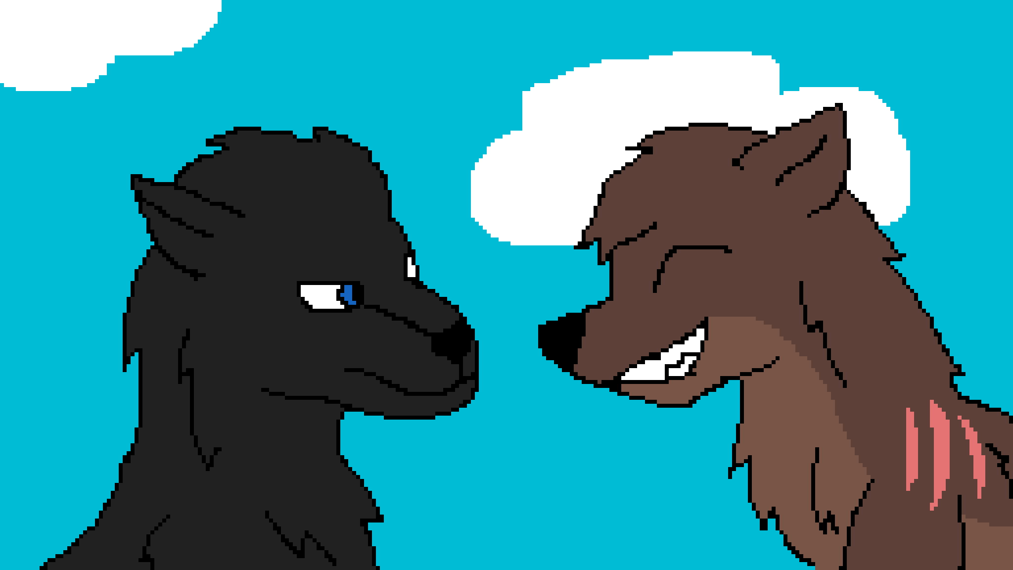 Pixilart - Arrow and Scar by Direwolf6