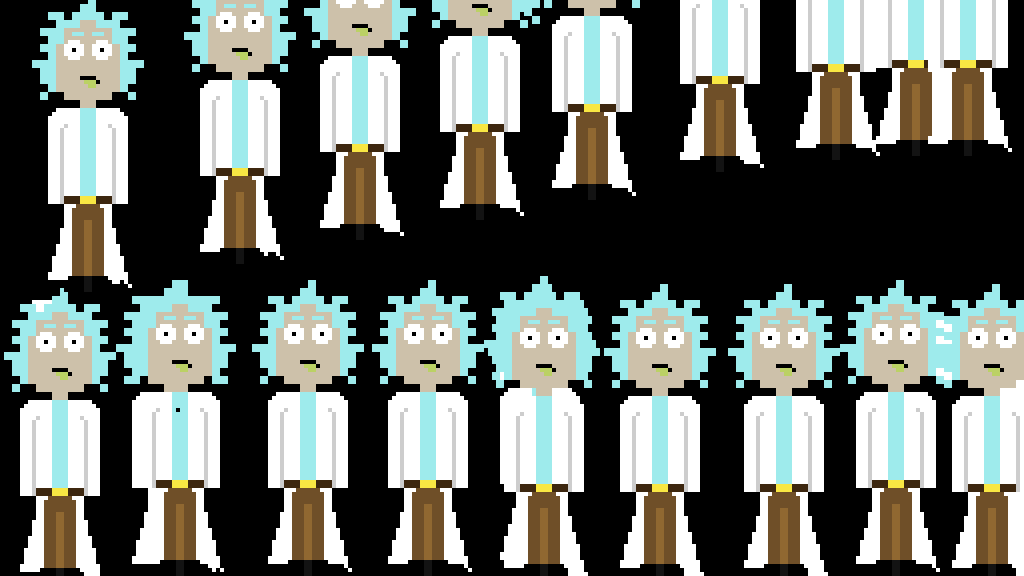 Editing Rick Army ! - Free online pixel art drawing tool - Pixilart