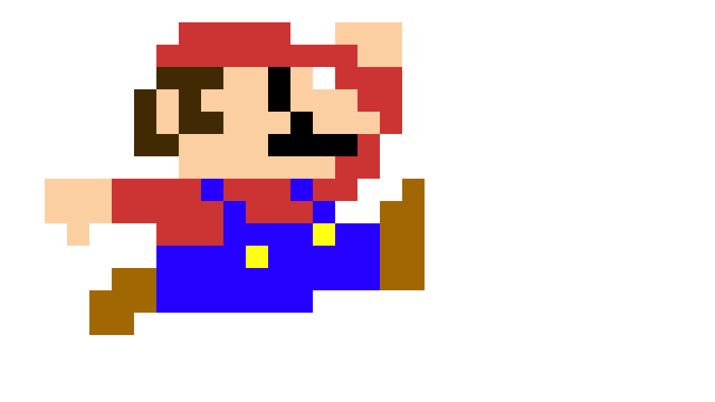 Editing MArio - Free online pixel art drawing tool - Pixilart