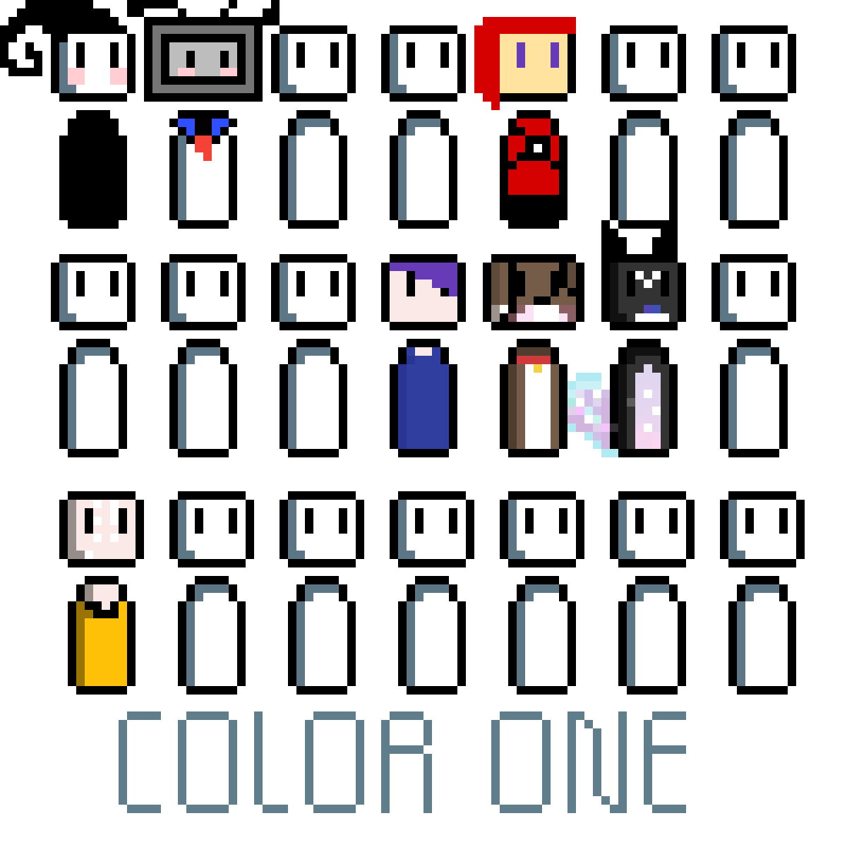 Editing Chose One - Free online pixel art drawing tool - Pixilart