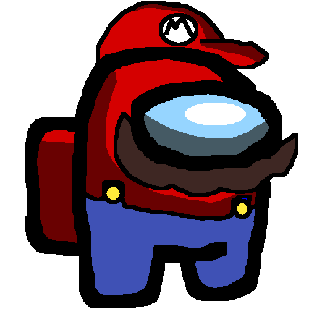 Pixilart - when mario is sus by Amoogus-sus