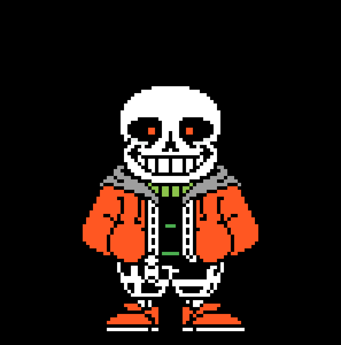 Editing My sans oc cycle - Free online pixel art drawing tool - Pixilart
