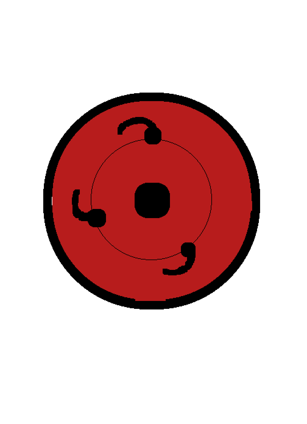 Editing Sharingan (I tried) - Free online pixel art drawing tool - Pixilart