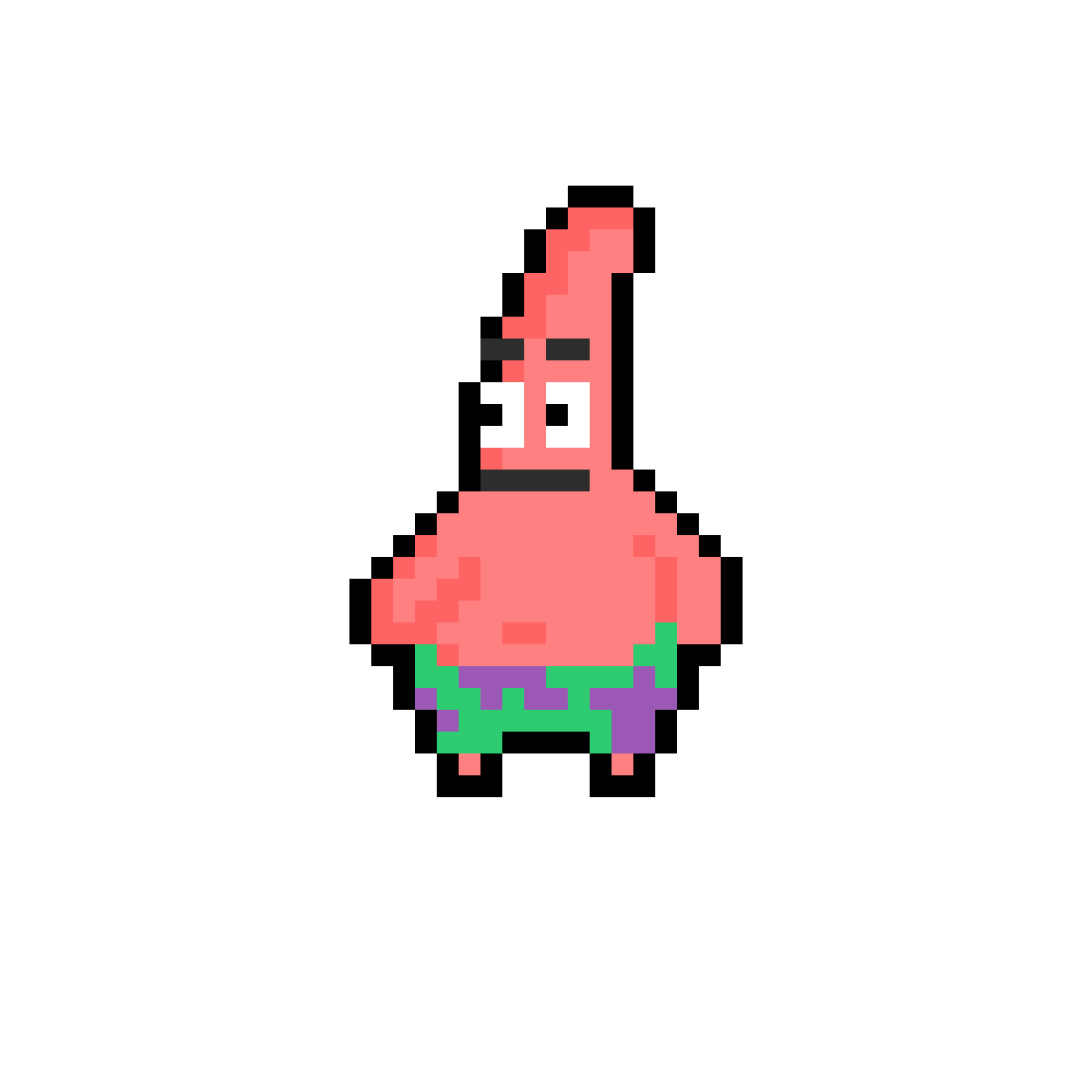 Pixilart - Patrick animation by Rninja101
