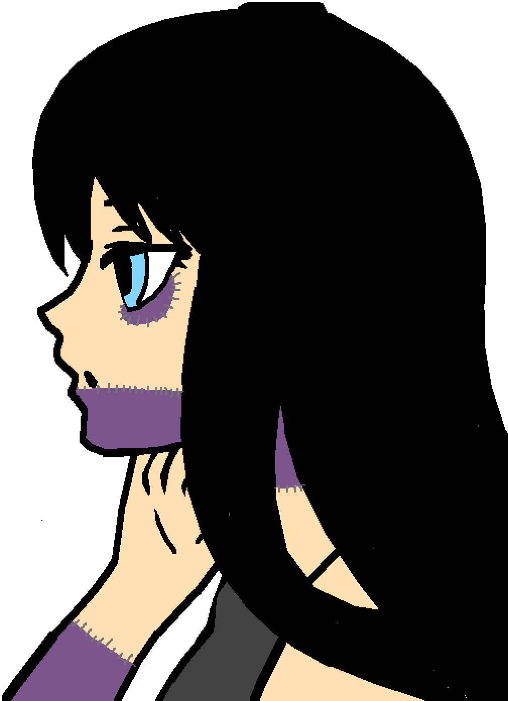 Pixilart - Dabi As A Girl by Rubyrosegold