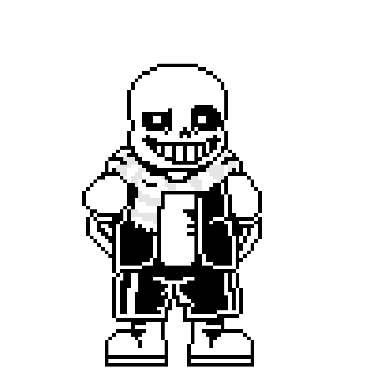 Pixilart - inverted fate sans by sinful-mistake