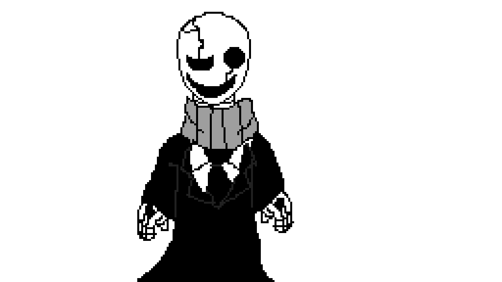 Pixilart - Gaster by ibnmayes11