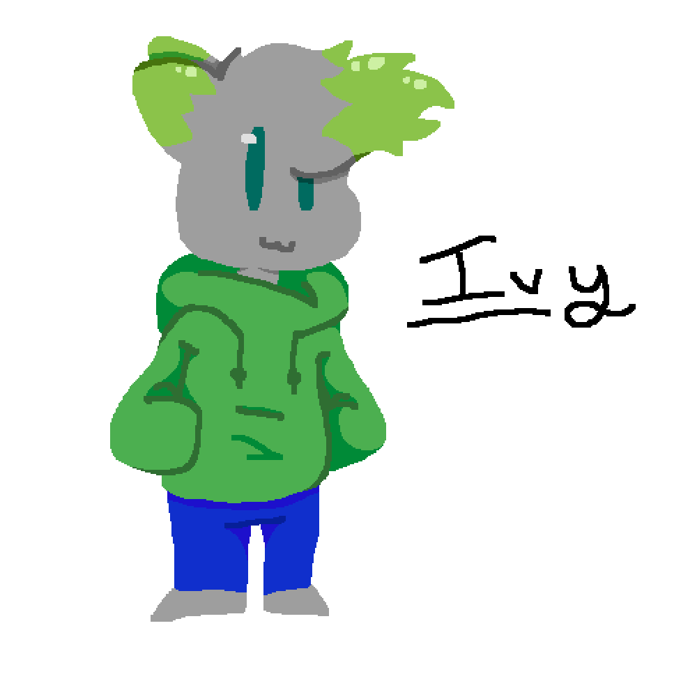 Pixilart - Ivy (New OC) by Isas-Studio