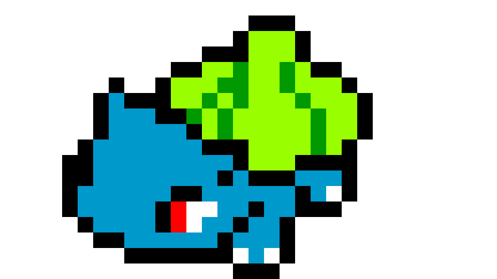 Pixilart - Bulbasaur by INXT23