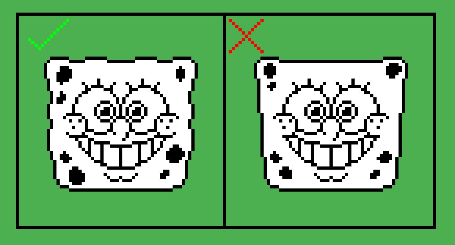 Pixilart - SpongeBob Curving Tip by SpongeDrew