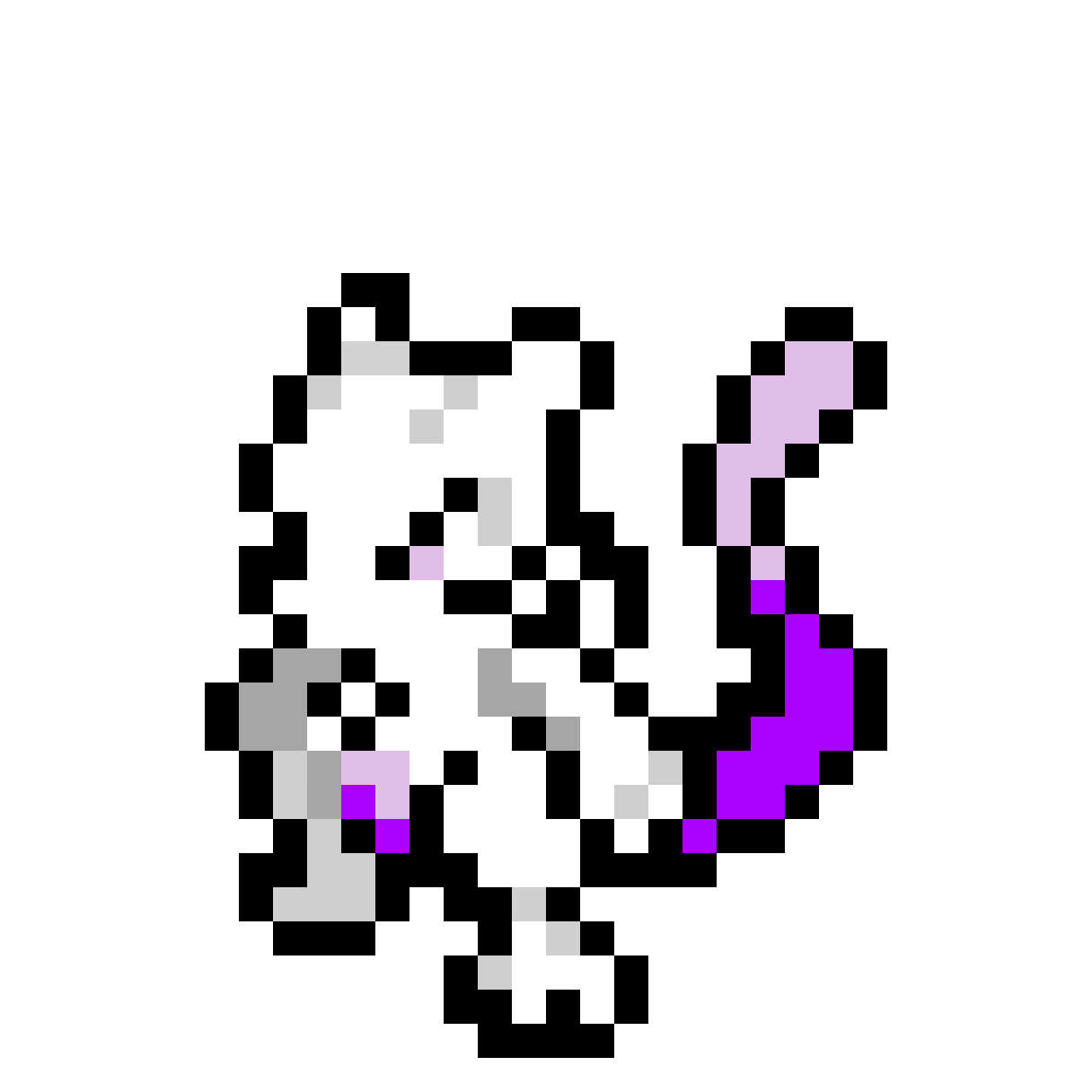 Pixilart - Mewtwo by PixelDixel