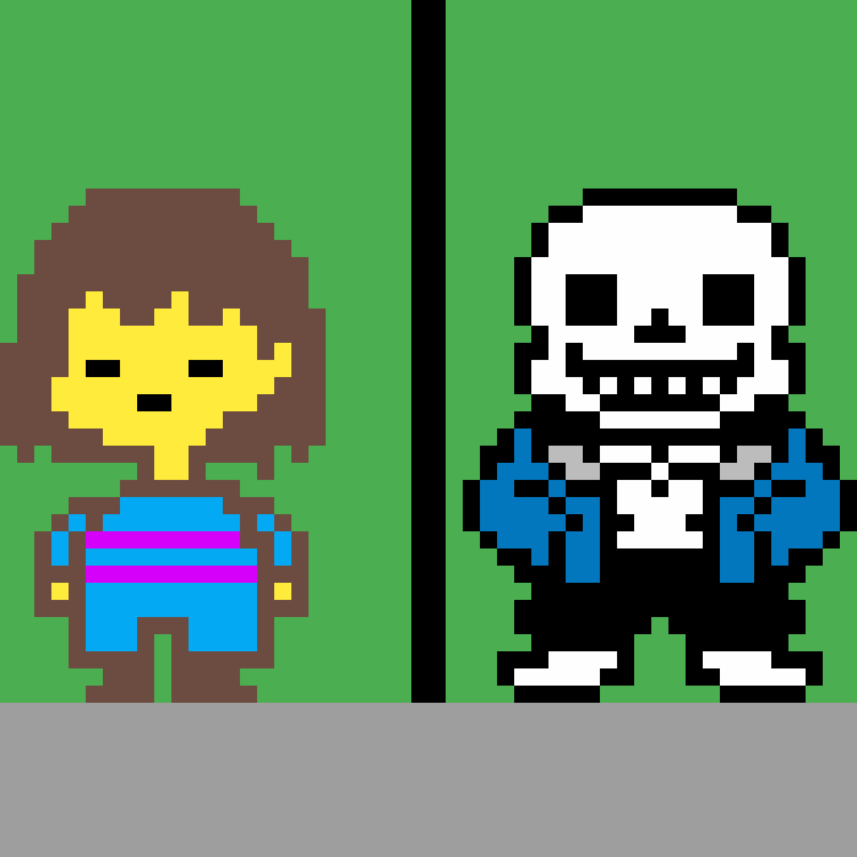 Pixilart - sans fight by JotterB1t