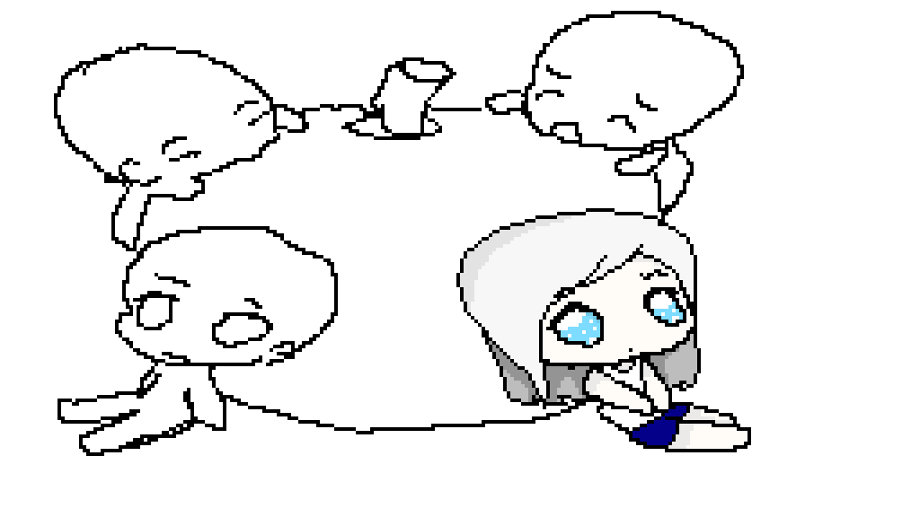 Pixilart - Adorable chibi Collab by FAN-GIRLEY