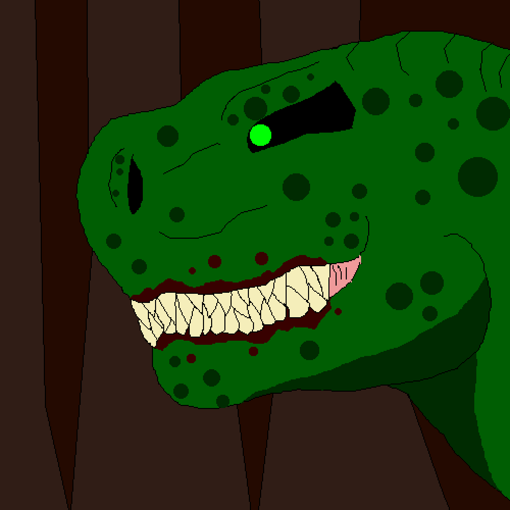 Pixilart - Bull T Rex by DistortedGaming