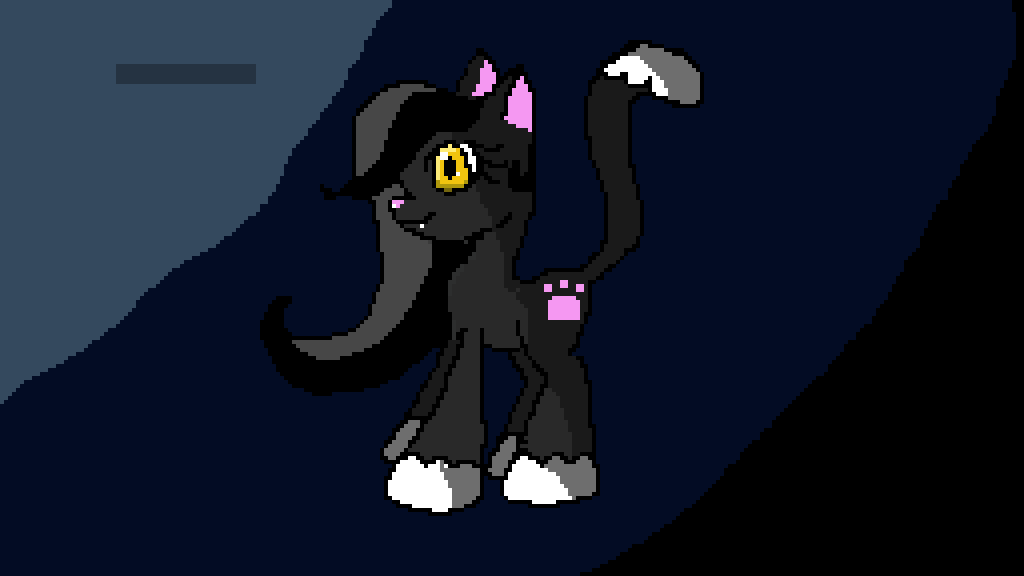 Pixilart - Using MLP Cat Pony Base by heartgirl27