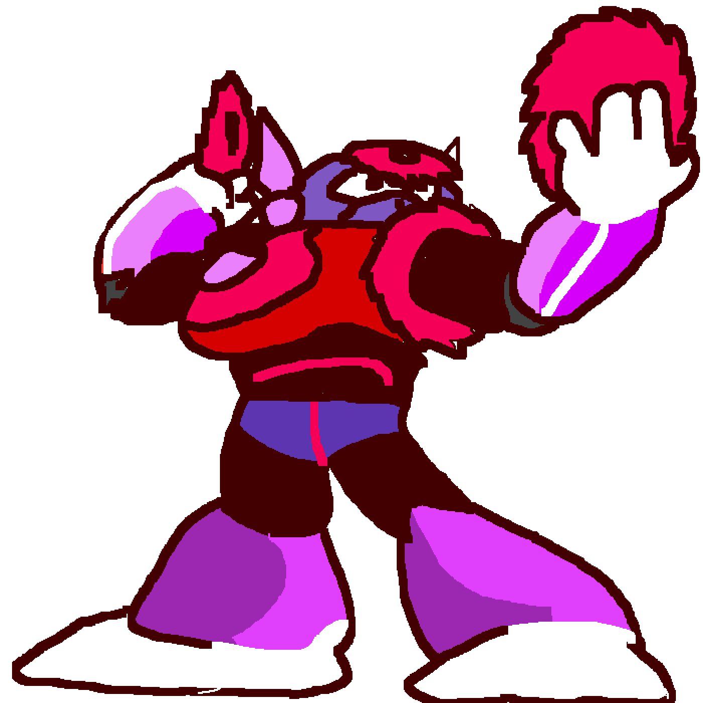 Pixilart - Valentines Day Metal Man by Metal-Man