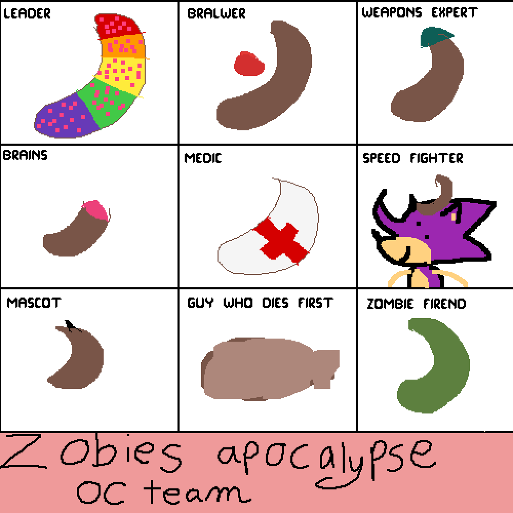 Pixilart - THE BEAN TEAM by FIREHEDGE