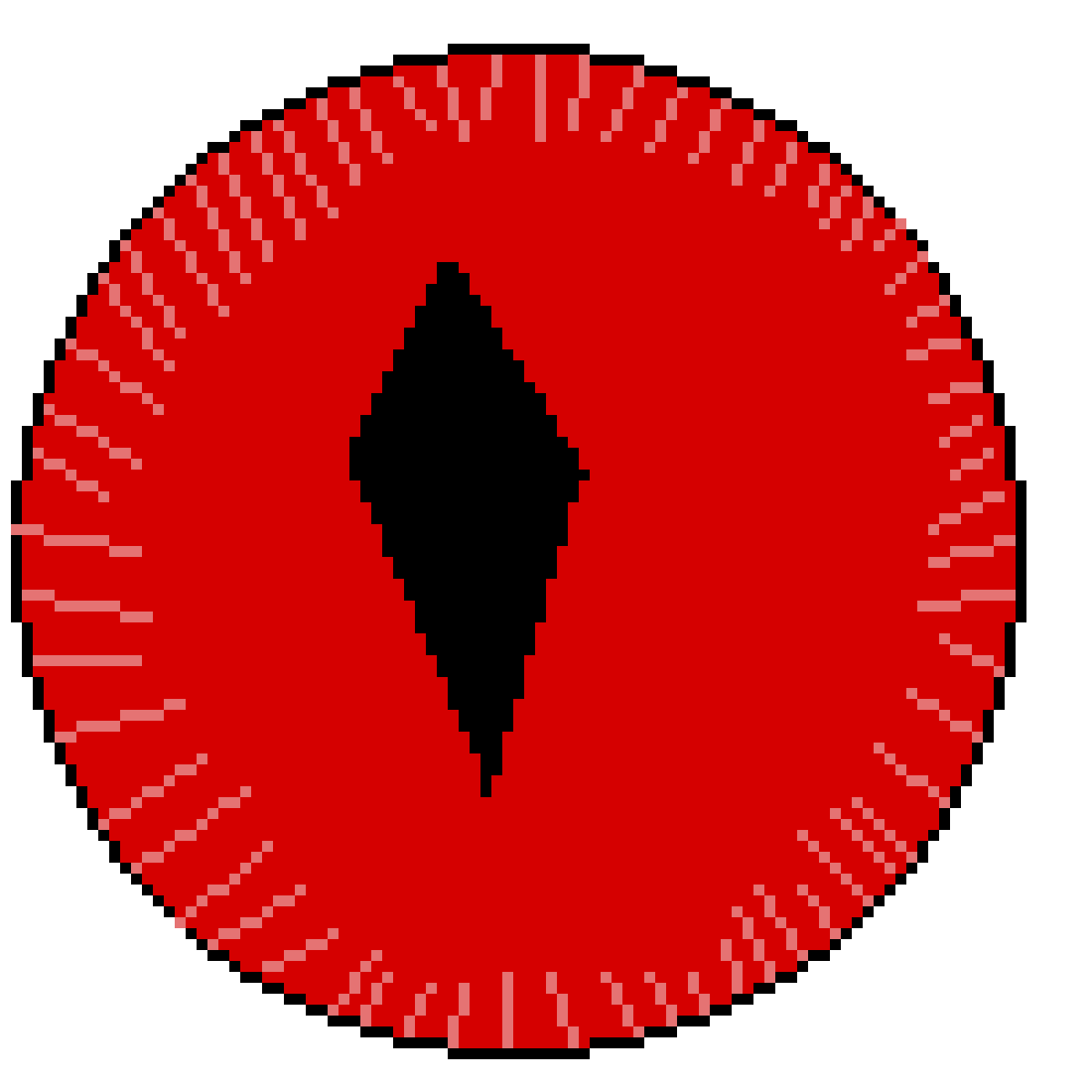 Pixilart - kurama eye by Alan204