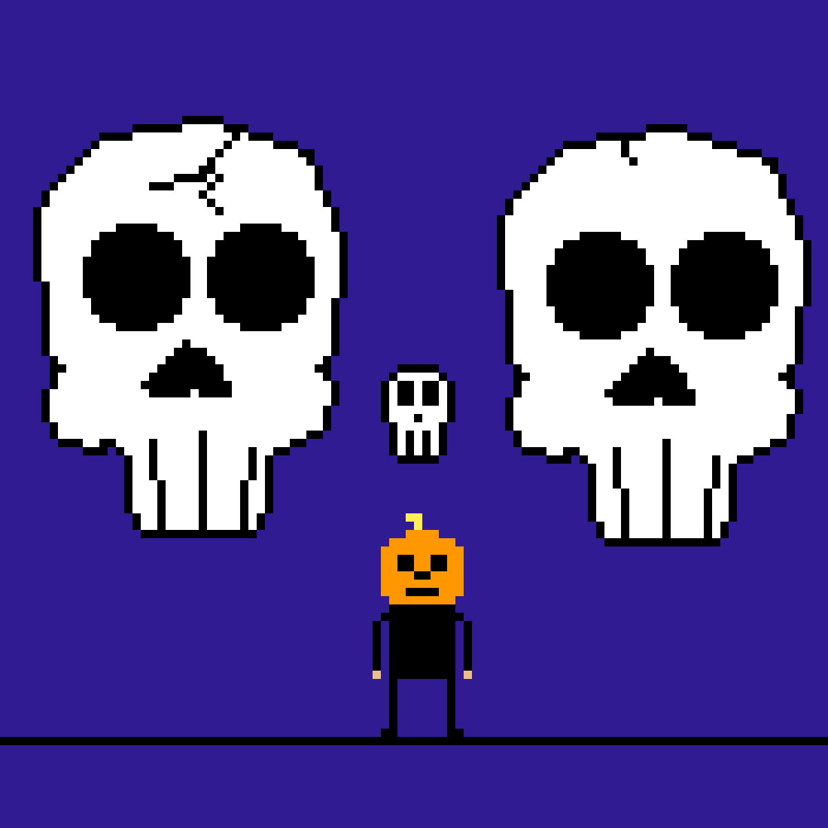 Editing SPOOKY SCARY SKELETONS - Free online pixel art drawing tool ...
