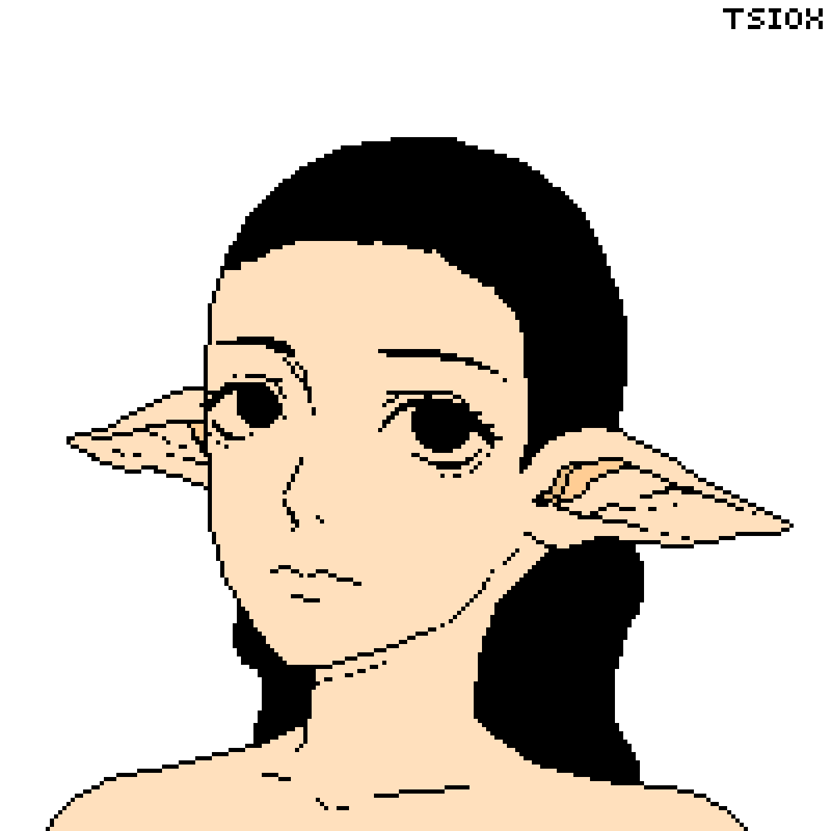 Editing Pixie Girl real fairy - Free online pixel art drawing tool ...