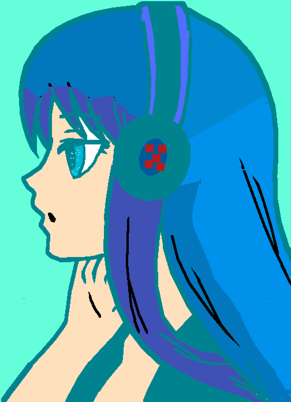 Editing blue person - Free online pixel art drawing tool - Pixilart