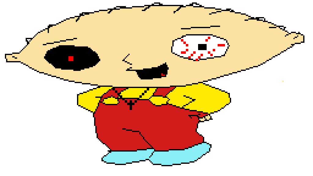 Pixilart - Stewie by Bshaw468gaming
