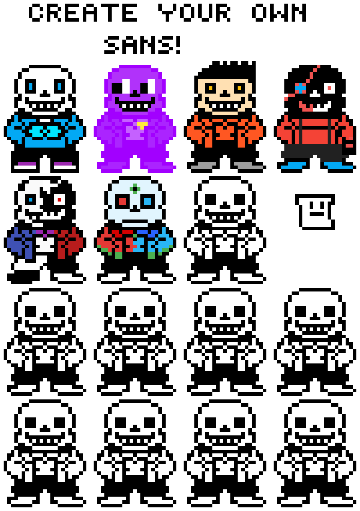 Editing sans - Free online pixel art drawing tool - Pixilart