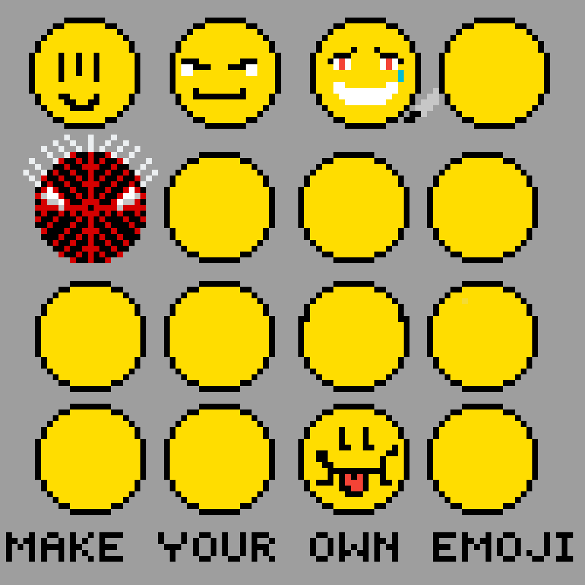 Pixilart Make Your Own Emoji Please By The Antagonist Pixilart Make Your Own Emoji Please By The Antagonist