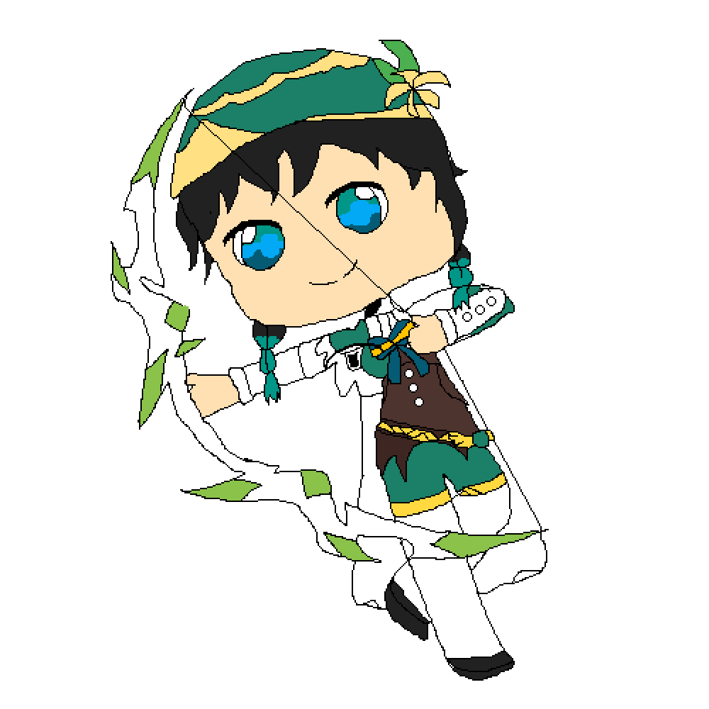 Edición Genshin Impact Venti - Herramienta gratuita de dibujo en línea ...