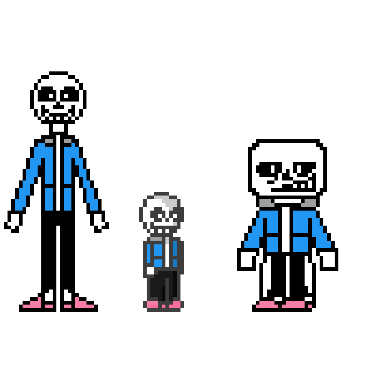 Pixilart - sans but stamp bases by BlueboxDude