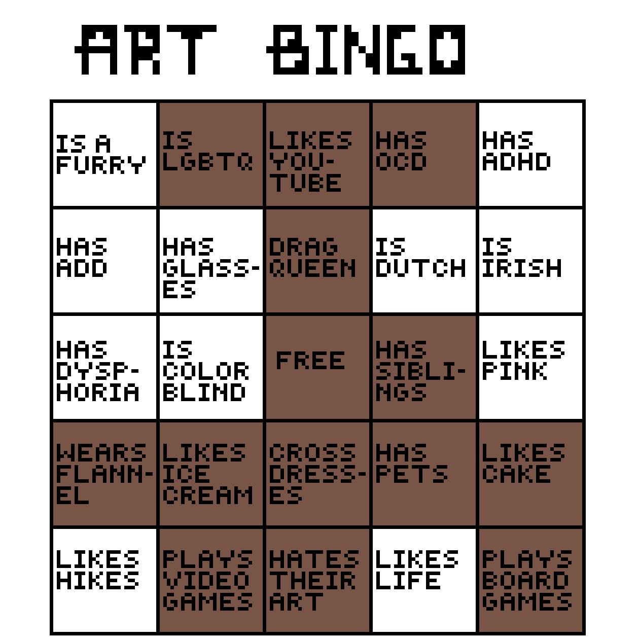 Editing All about me - Free online pixel art drawing tool - Pixilart
