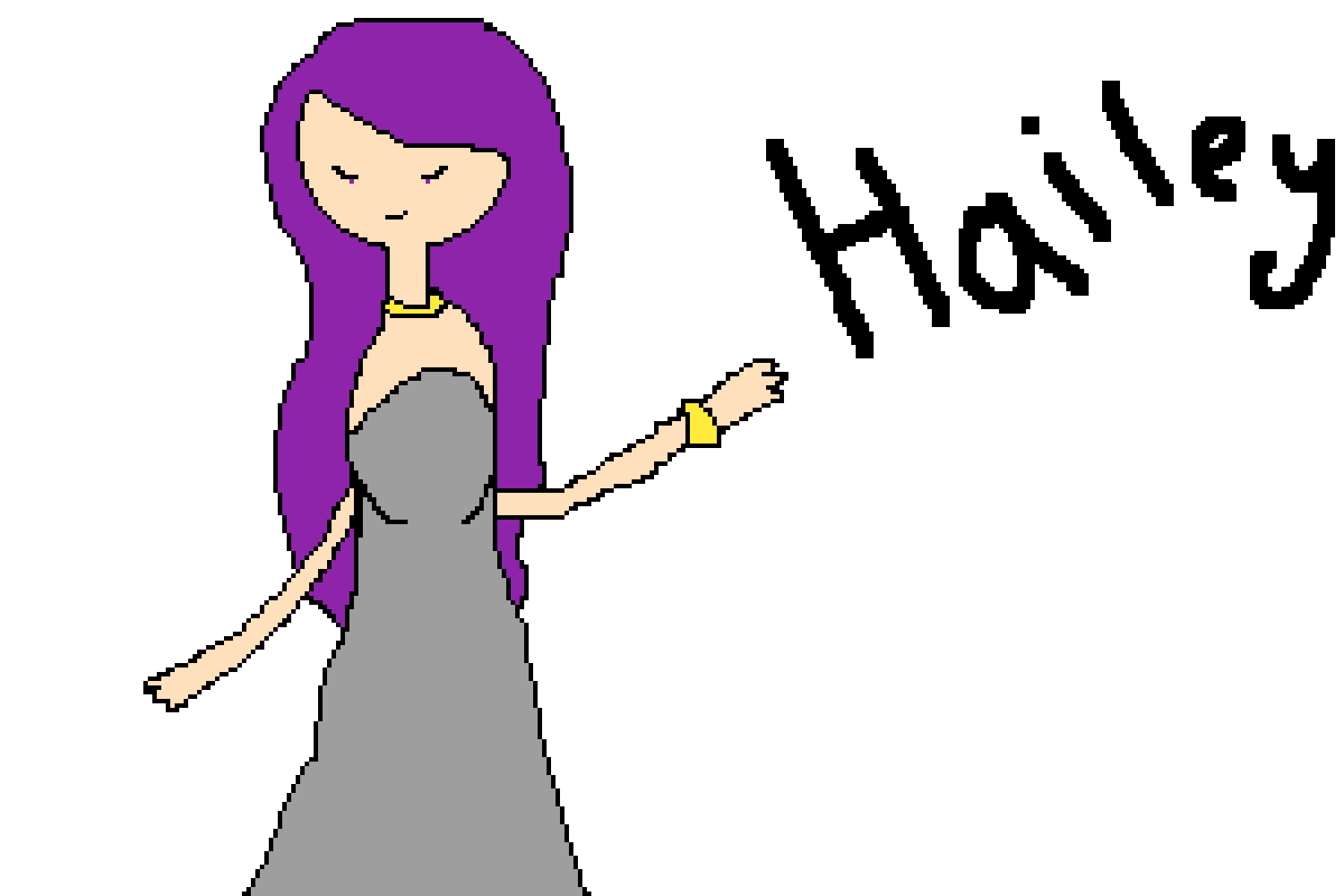 Pixilart - Hailey by miaxx