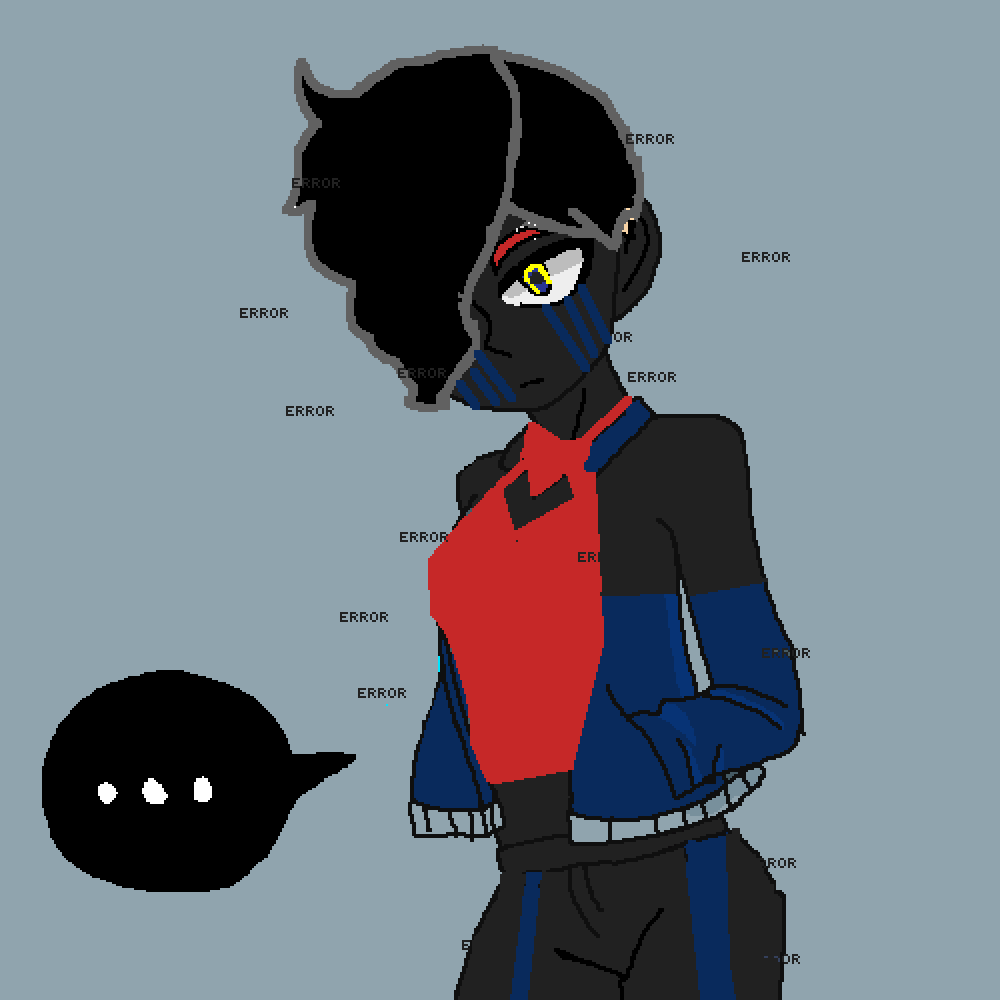 Pixilart - error sans girl vershon by angle-kris