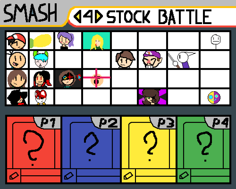 Editing SUPER SMASH BROS. Foxen - Free online pixel art drawing tool ...