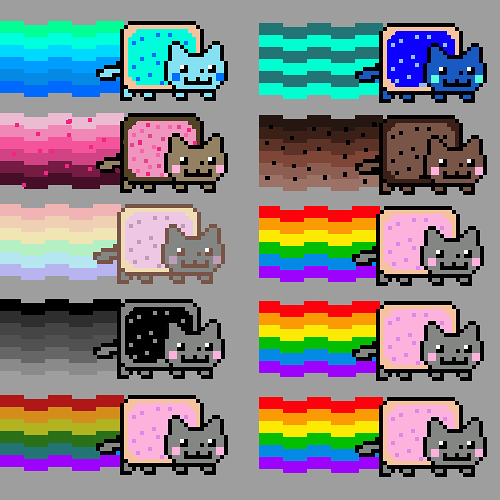 Editing Cat Collab - Free online pixel art drawing tool - Pixilart