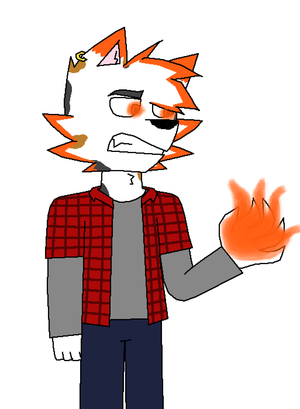 Pixilart - Drake the cat by Missmichelle06