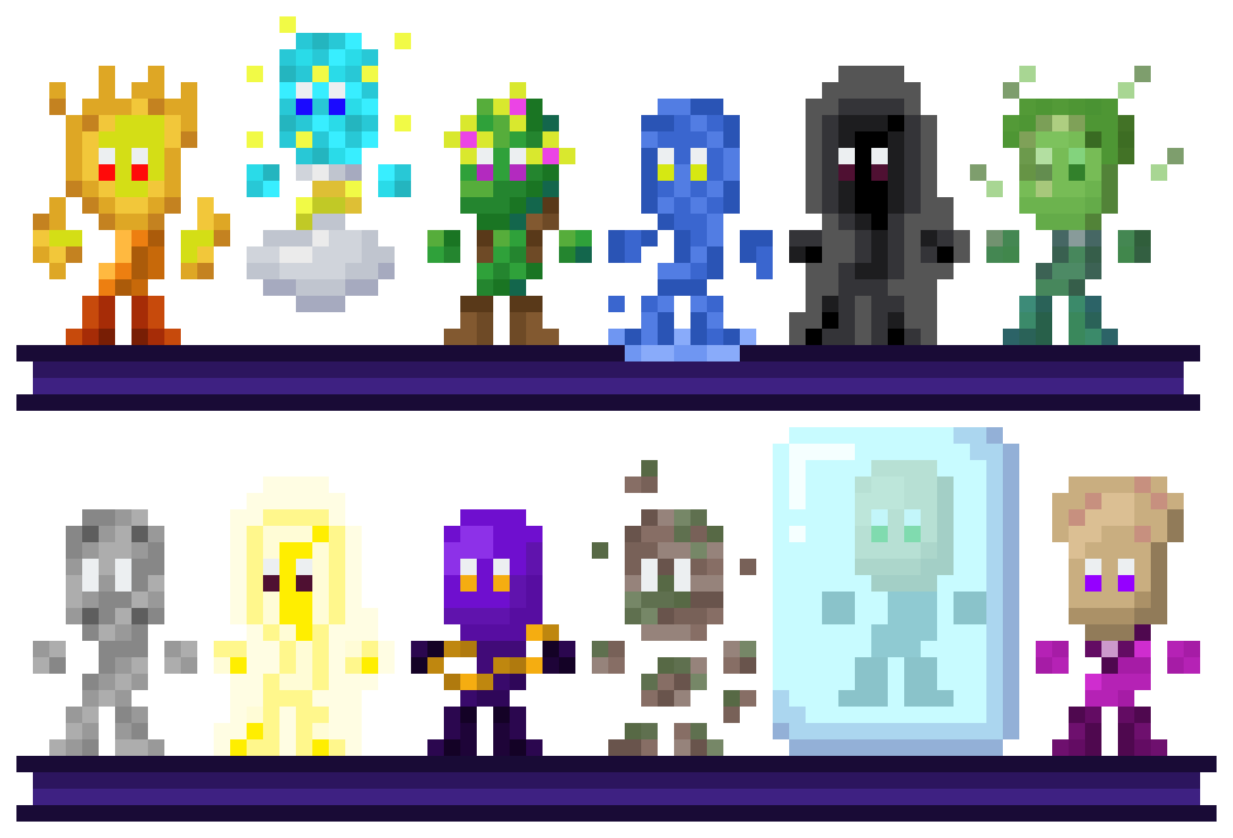 Pixilart - Elemental children by SourStew47