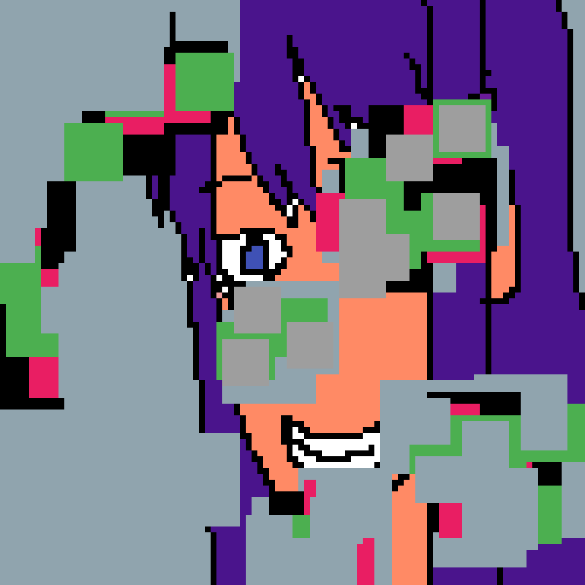 Pixilart - mad yuri by TDarren