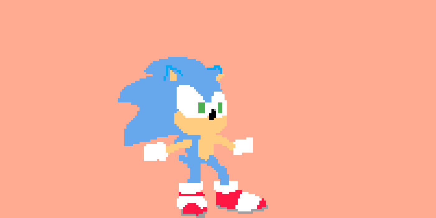 Pixilart - Sonic drowning sprite by Sonicyx99