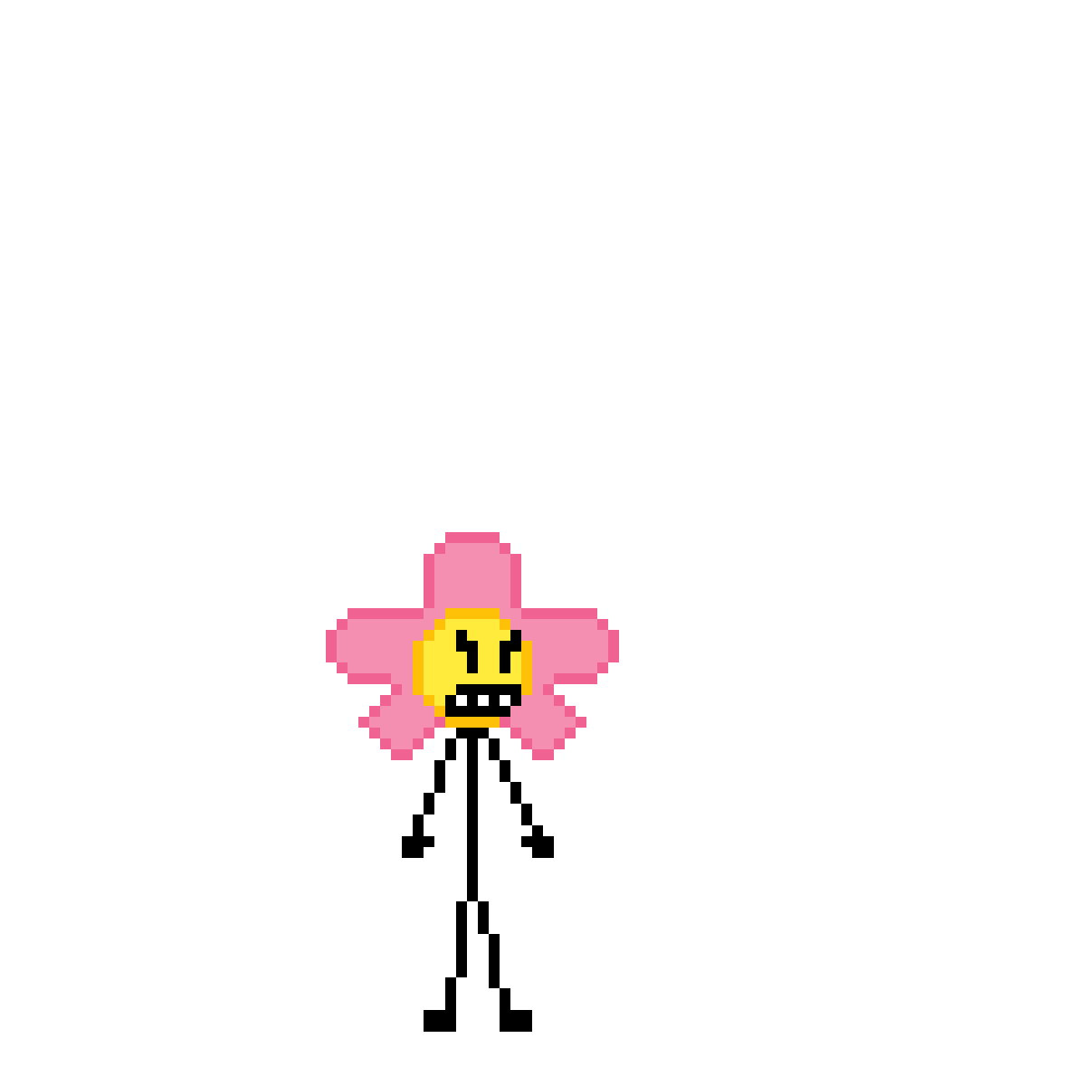 Pixilart - BFDI Flower Is Bad Too AK by blue-blue
