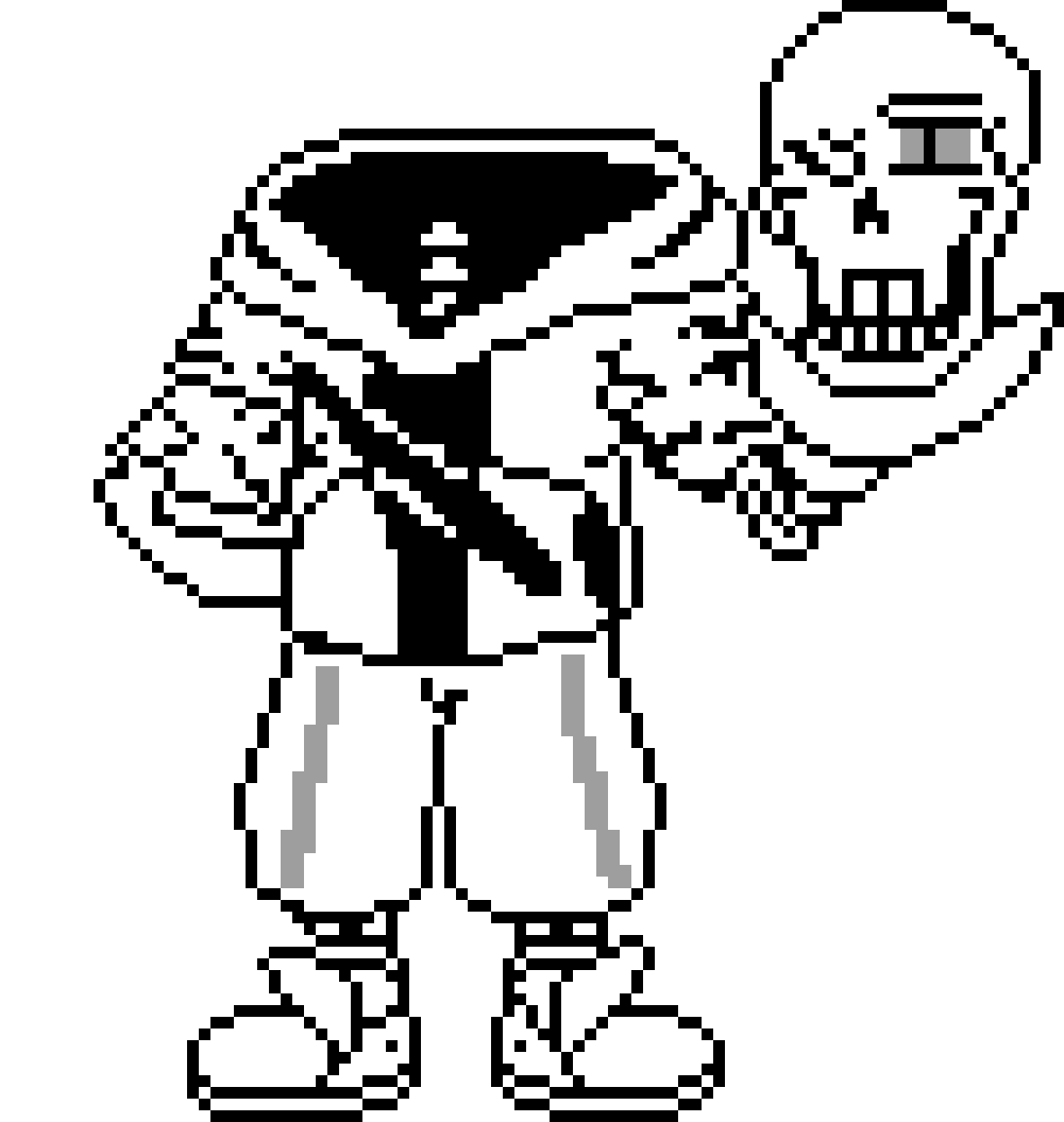 Pixilart - DisCord Papyrus Base by NappyGaster