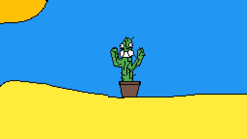 Pixilart - The Cactus Dance by Meatpieboi
