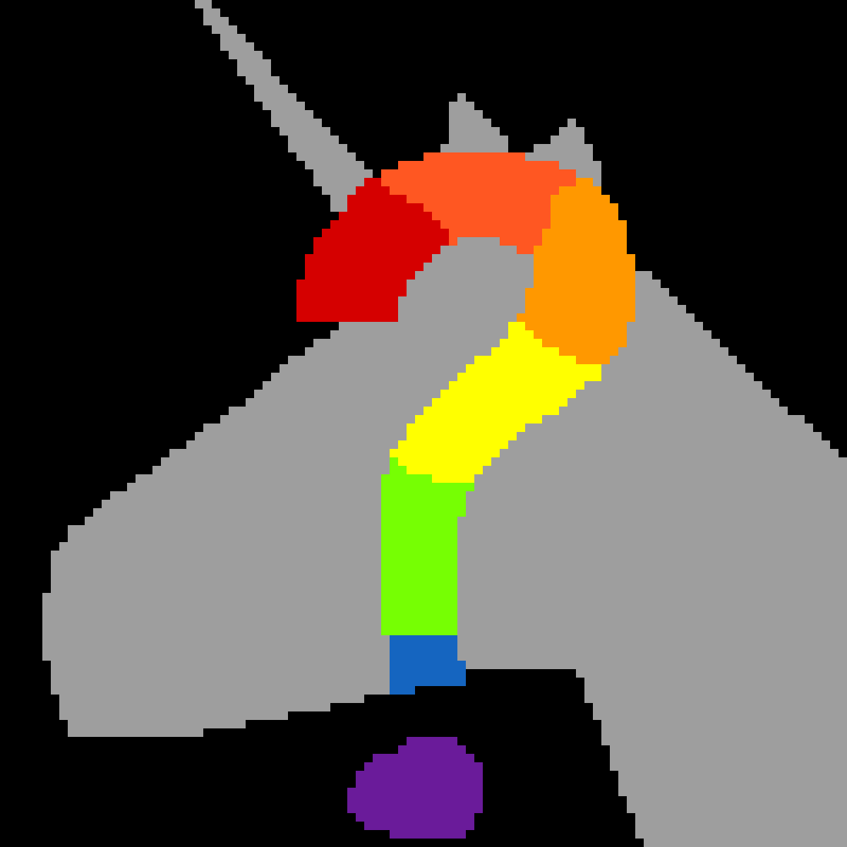 Pixilart - Mystery Unicorn by slytherinpotato