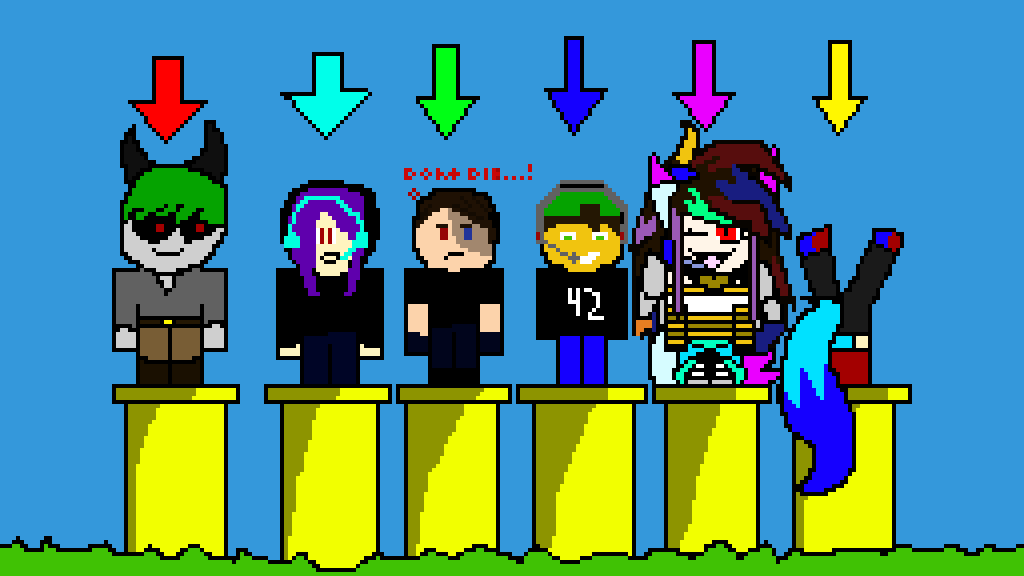 Pixilart - Video game world -collab- by c123